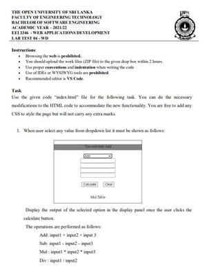 EEI3346 Model Paper - EEI3346 Model Paper Section A in FE Paper will ...