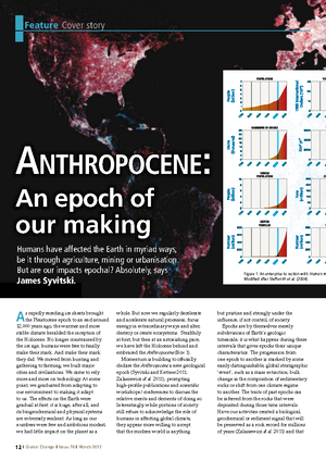 Stratigraphic expressions of the Holocene–Anthropocene transition ...