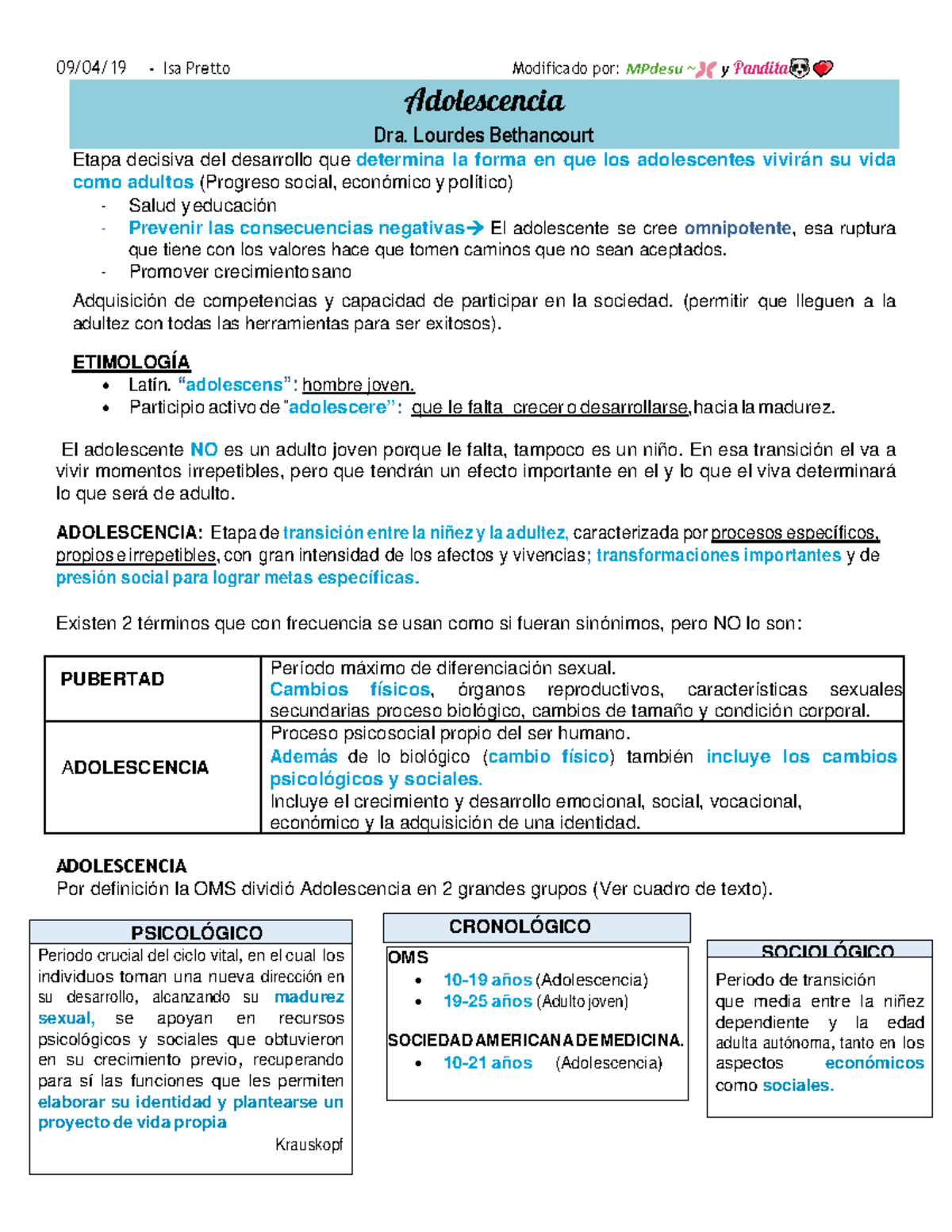 Compendio APS II -SEM VP-2-63 7mo semestre - 09/04/19 - Isa Pretto ...