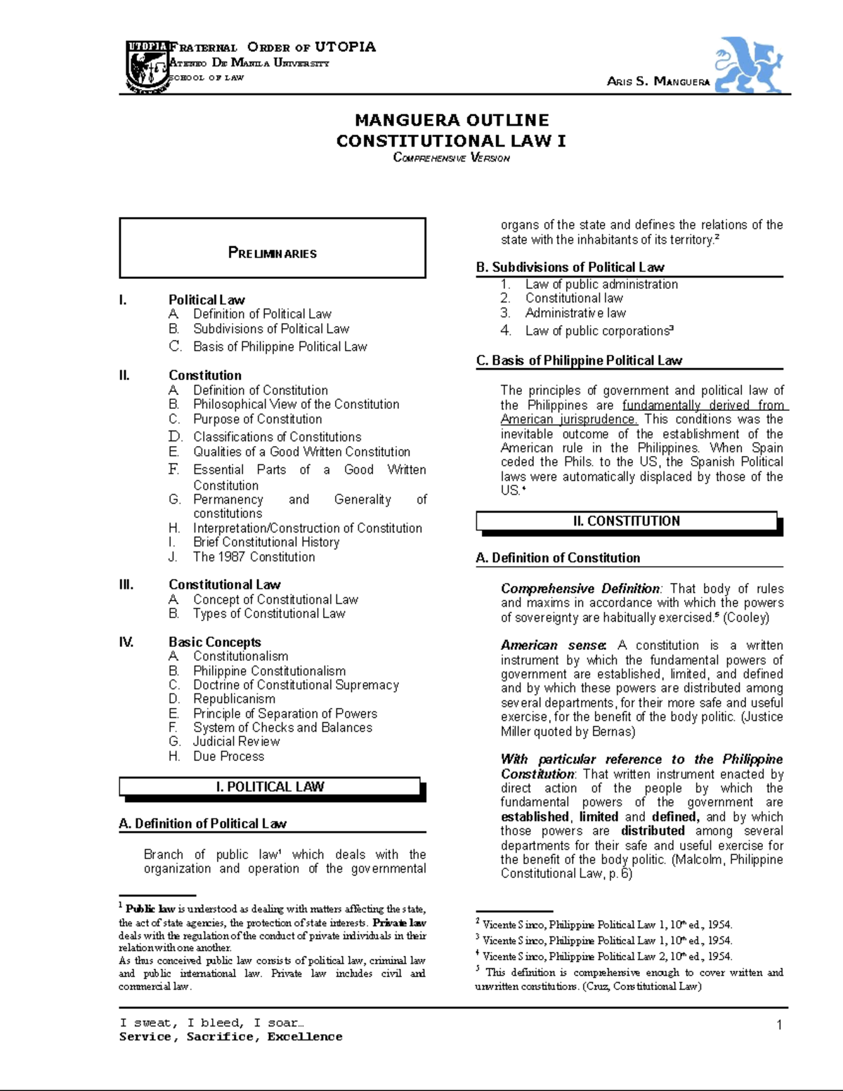 Constitutional Law-1 Pdfcoffee lakjsdh aljahs dlkajsd aljsdhl akjsdh ...