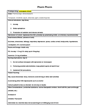 Cogentin Med card - Pharm Phorm Prototype drug: Cogentin/Benztropine ...