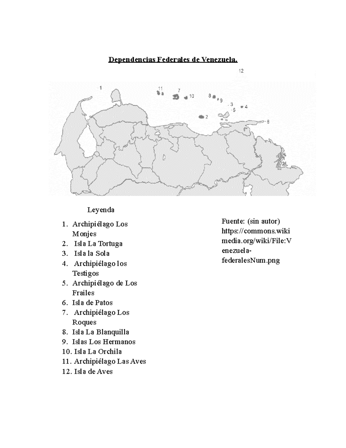 Dependencias Federales de Venezuela - Proyecto sociotecnologico ...