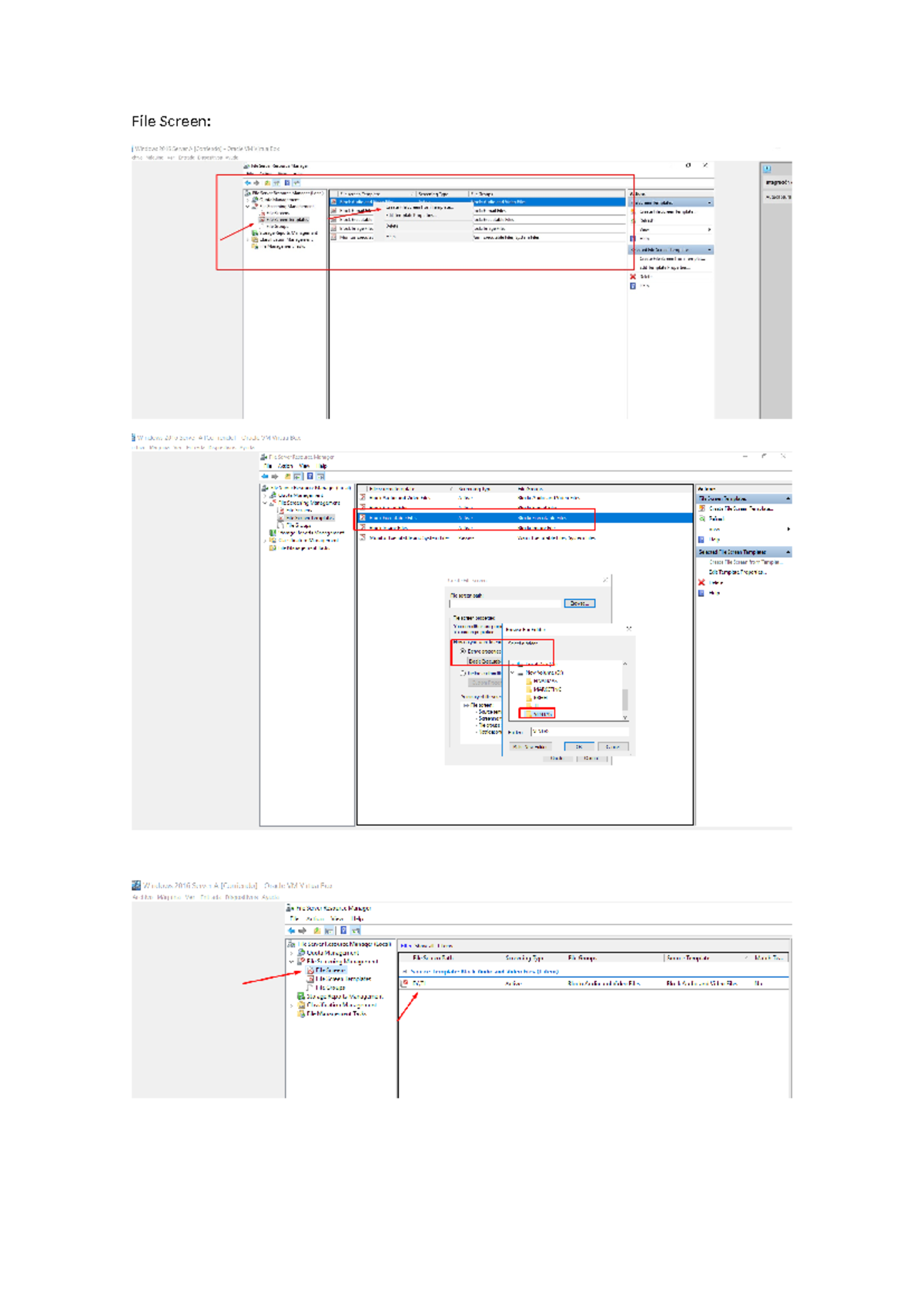 File Screen implementing - anlisis sistemas - File Screen: - Studocu
