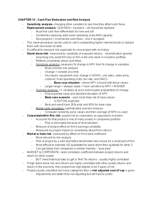 FIN 221 UNIT 1 - FIN 221: Unit 1 Lecture Notes - F I N 2 2 1 U N I T 1 ...