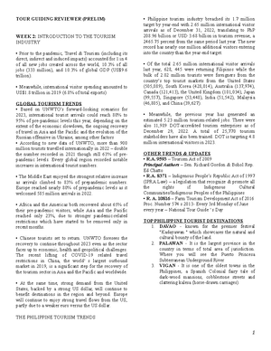 Tour Guiding Script for Baguio - Introduction: "Good [morning/afternoon ...