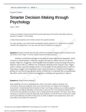 [Solved] identity and discuss the two systems involved in decision ...