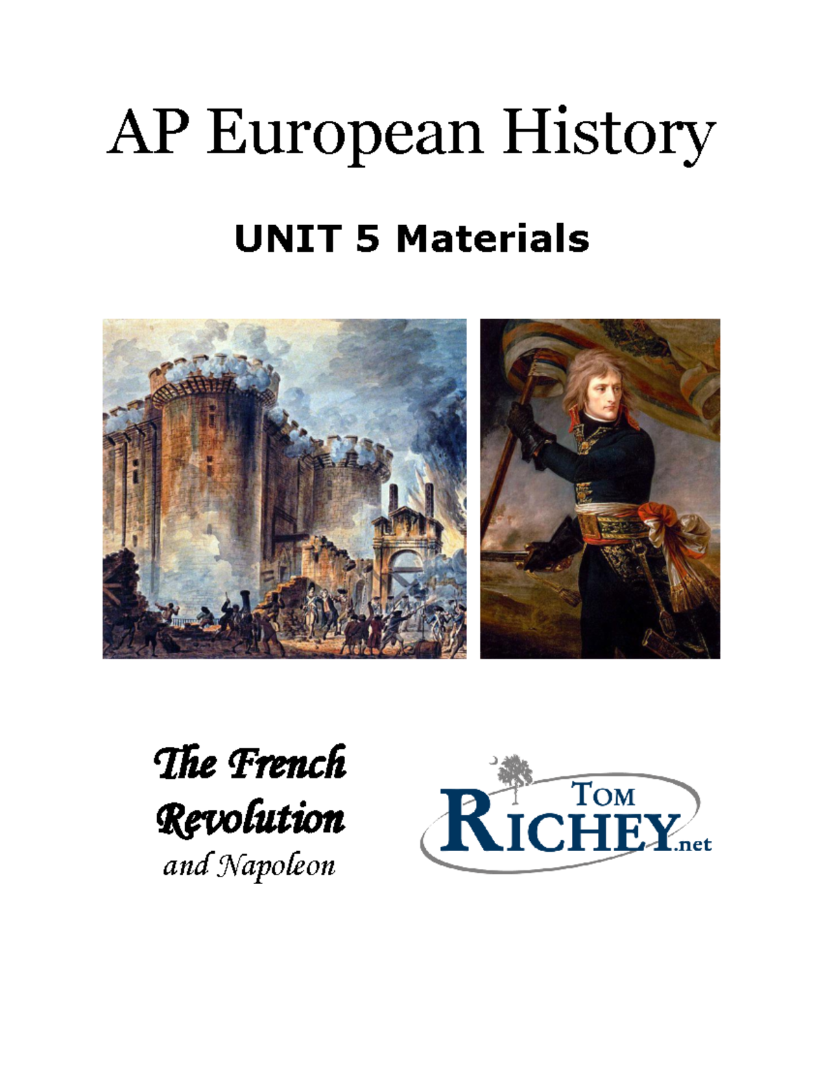 5 - UNIT 5 Materials - Euro - AP European History UNIT 5 Materials The ...