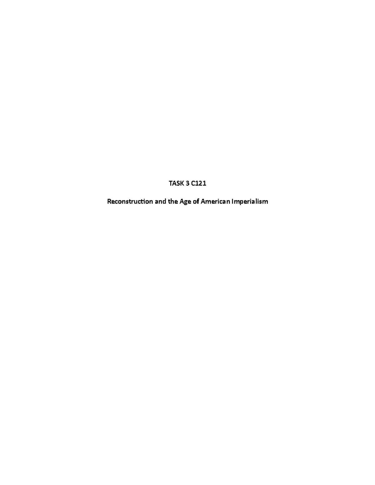 Reconstruction Amendments and Industrialization in America - Studocu Reconstruction Amendments and Industrialization in America - Studocu
