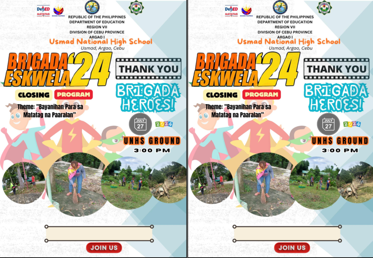 Brigada Closing - program - is DeTED DepED MATATAG MATATAG BAGONG ...