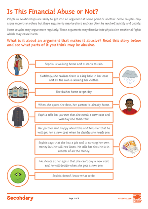 Recognize verbal abuse worksheet - visit verbalabusejournals HOW TO ...