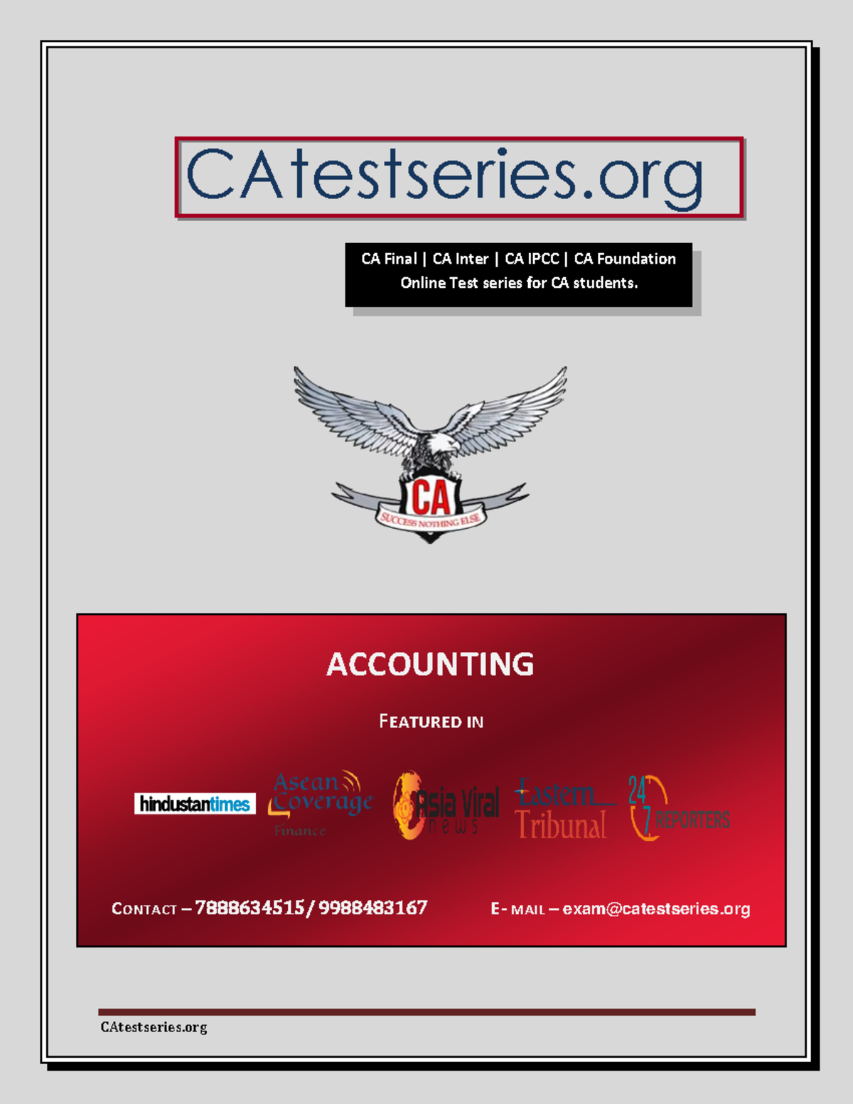 Average Due Date And Account Current 253PAID415953238524 CAtestseries