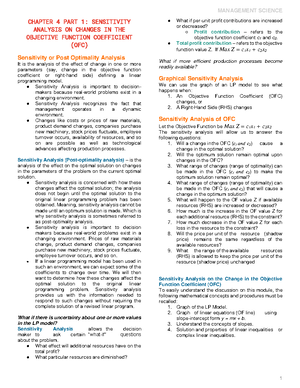 Assignment 1 - Individual WORK - MADELLA B. ZAMORA AUGUST 29, CA5103 MANAGEMENT SCIENCE ...