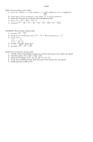 MATH6-Q1- Module 3 - Mathematics Quarter 3 – Module 3: Giving ...