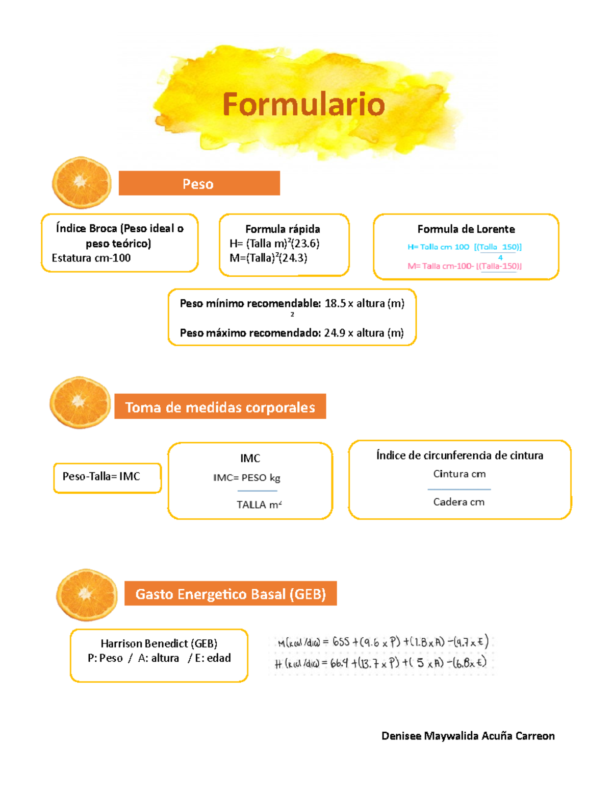 Nutricion Formulario - Denisee Maywalida Acuña Carreon Formulario Peso ...