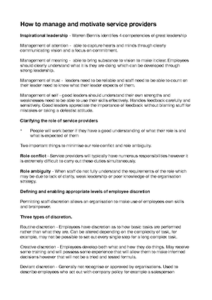 Benefits of Operations Performance Objectives - Operations Management ...