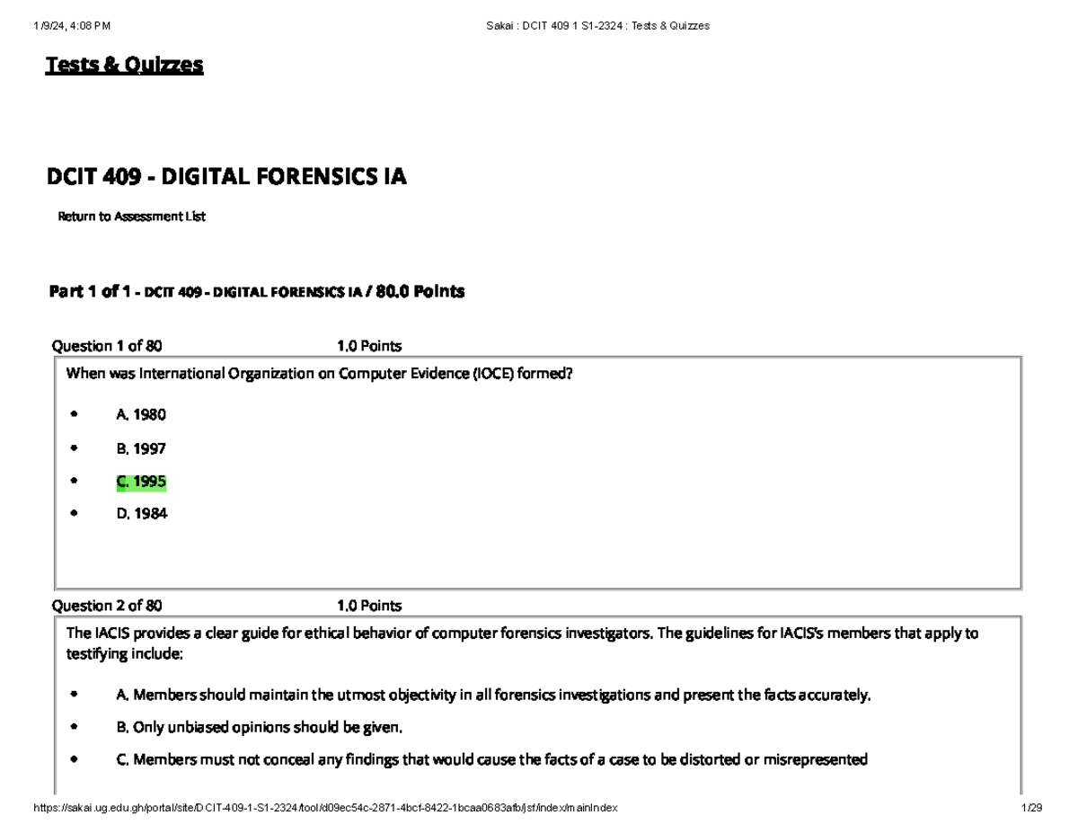 Test4 - Computer science mcqs practice questions in digital forensics ...