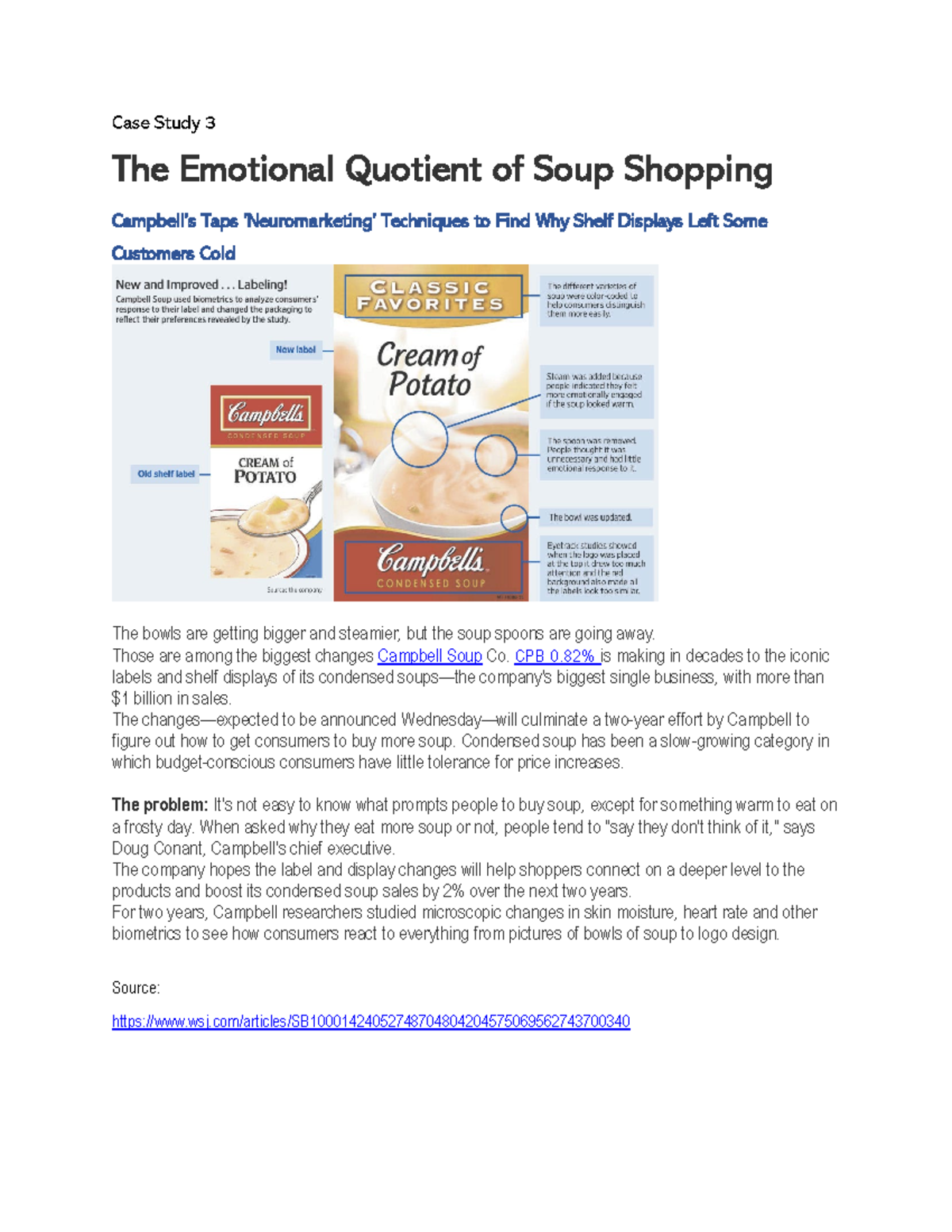 Case Study 2 Neuromarketing - Case Study 3 The Emotional Quotient of ...