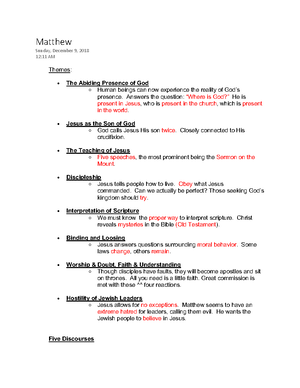 Bible Unit 2 Exam Review Summary - BIBL 101 - Studocu
