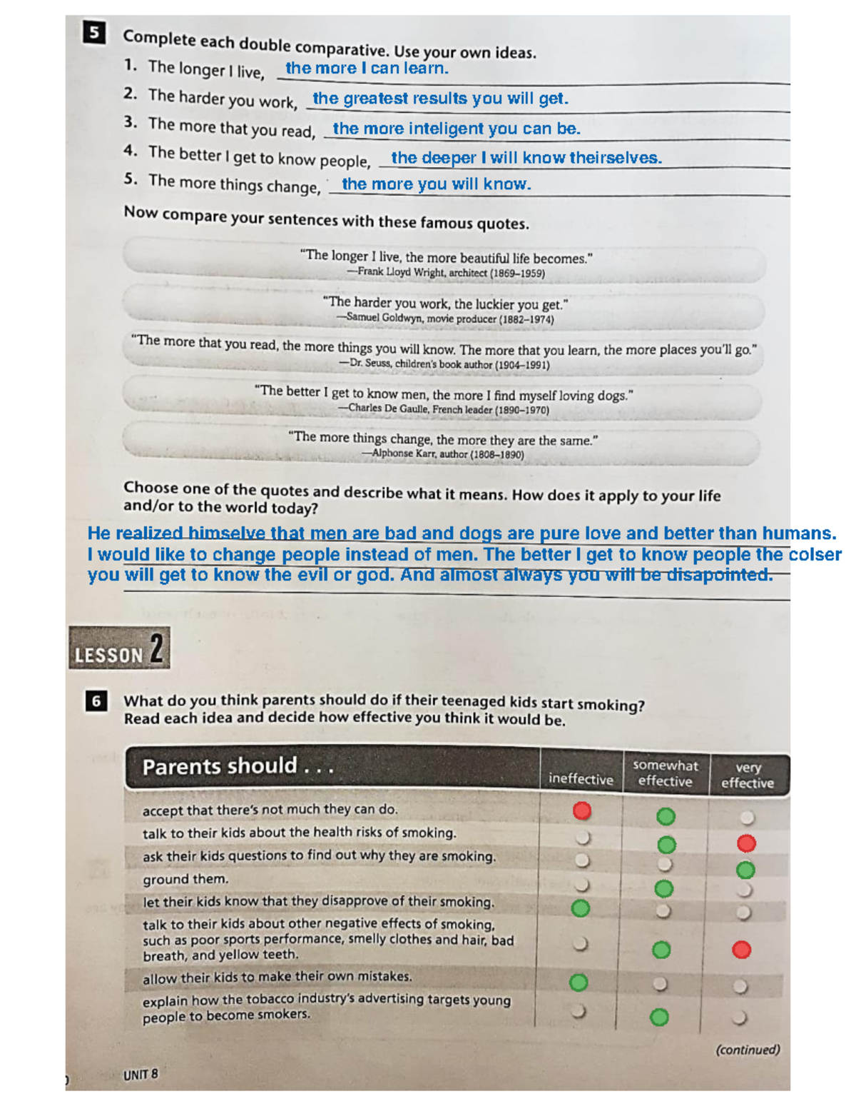 summit 1 lesson 3 unit 8 - Inglés - IPN - Studocu