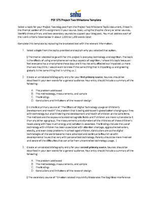 PSY 375 Module Six Lab Worksheet Template - PSY 375 Module Six Lab ...