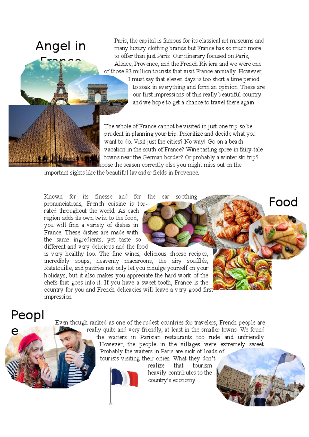 Travel Blog - apuntes d clase - Paris, the capital is famous for its ...