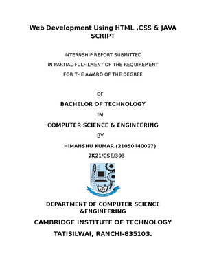 Python Complete Notes compressed - Information technology - Studocu