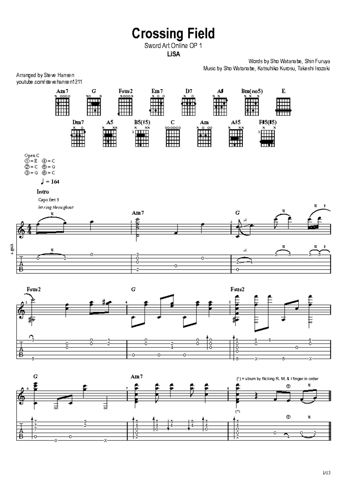 Crossing field v2 - sword art online op 1 - Crossing Field Sword Art ...