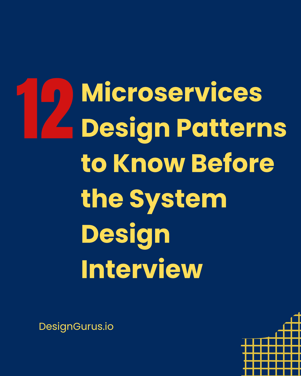 Microservices Design Patterns - 12 Microservices Design Patterns to ...