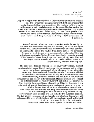 Chapter 4 Notes Advertising - Chapter 4 Wednesday, December 28, 2022 12 ...