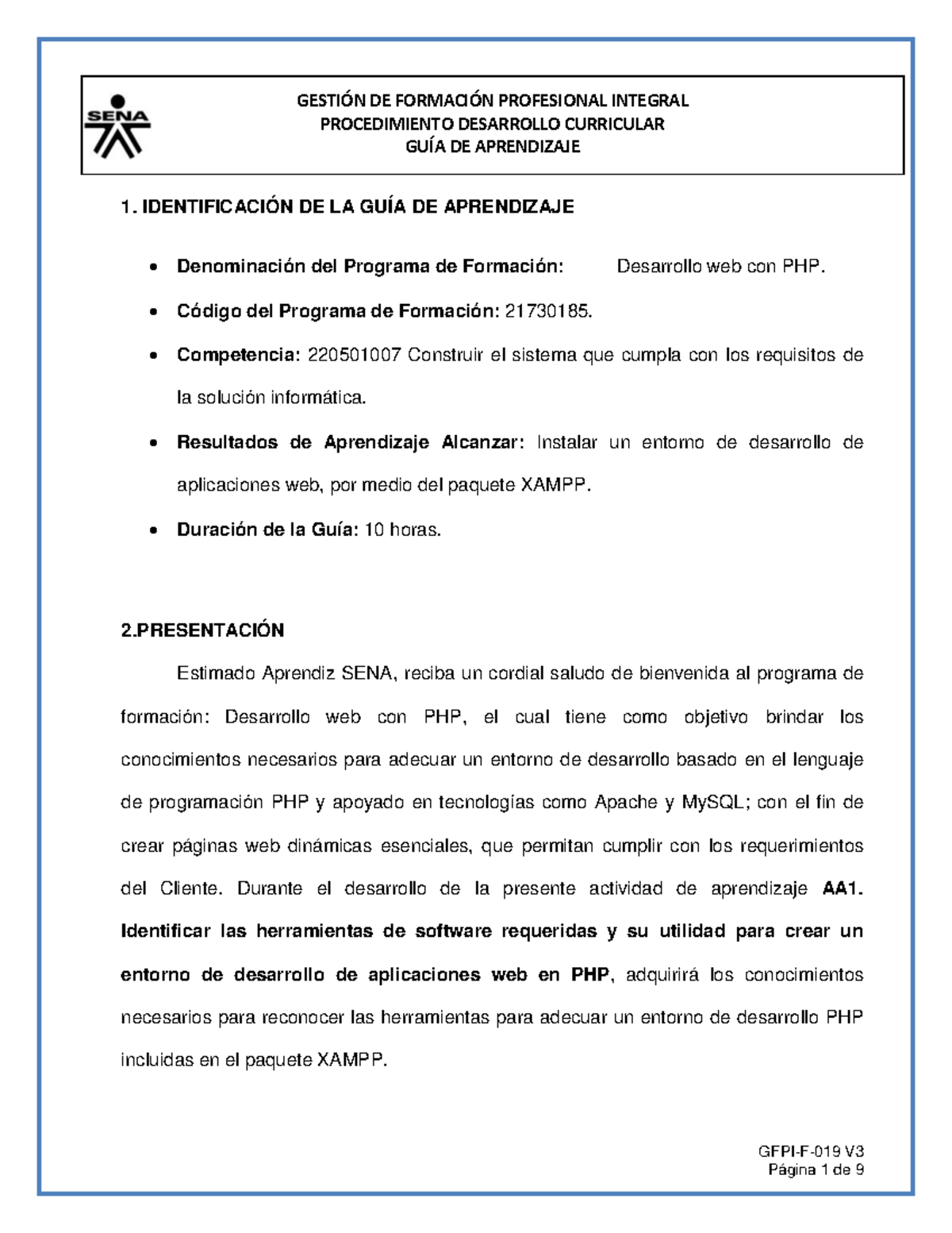 Guia aprendizaje 1 - asfasdf - GESTI”N DE FORMACI”N PROFESIONAL ...