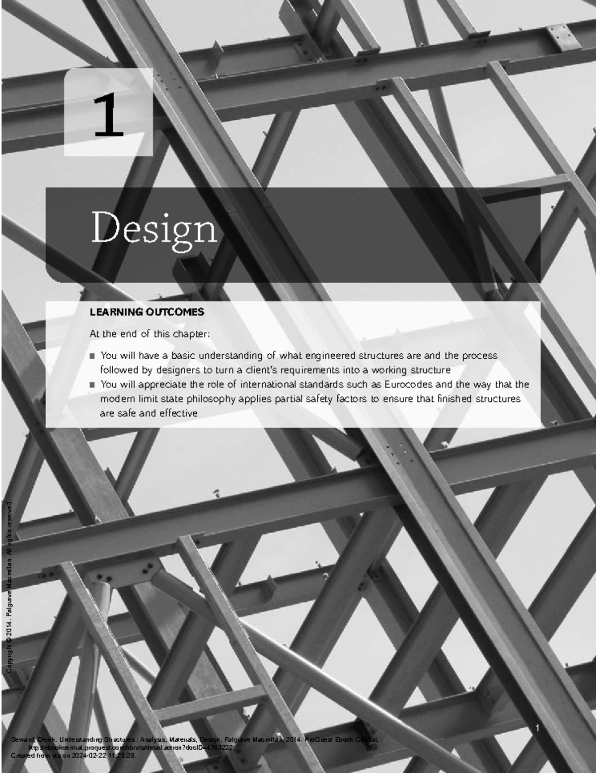 Chapter 1 - Content - 1 Design LEARNING OUTCOMES At the end of this ...