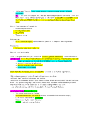 LGBT Notes (Test 4) -Mid 20th Century - Trans community struggling for ...