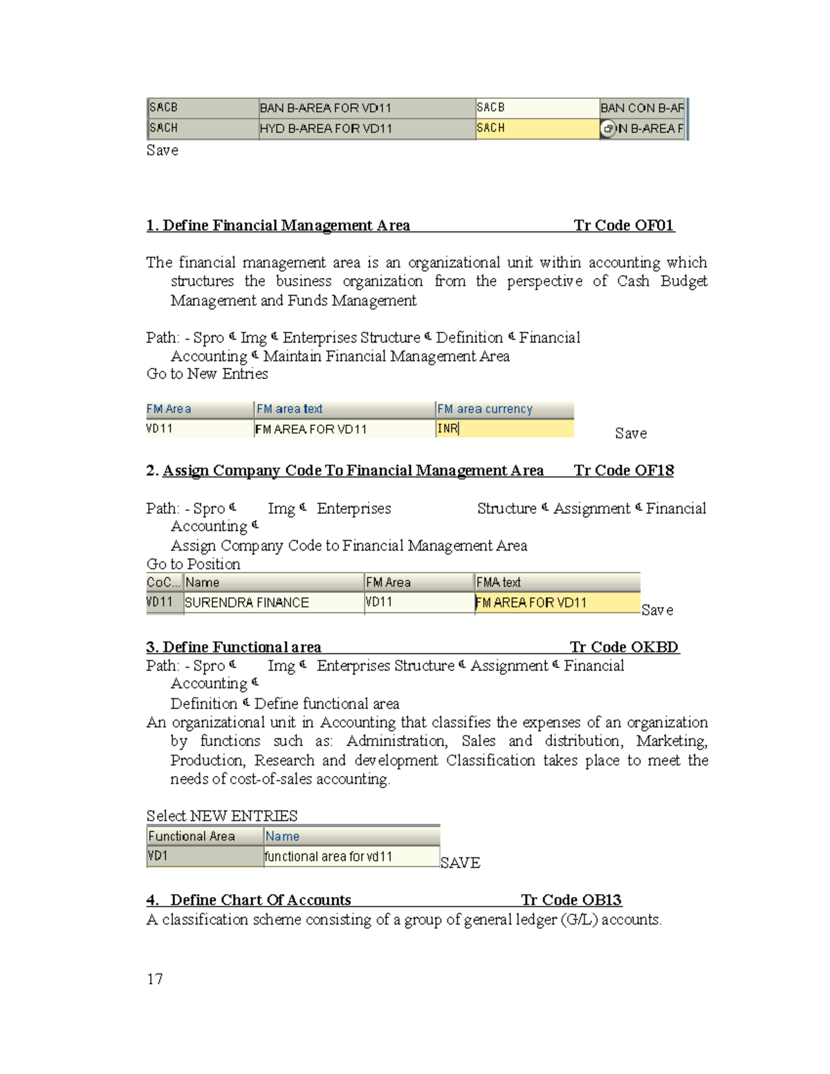 Financial Accounting and Controlling - 17 Save Define Financial ...