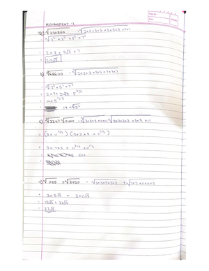 Unit 4 - MATH 270 Study Guide - Euclidean Vector Spaces: R 2 , R 3 and R n Mathematics 270 ...