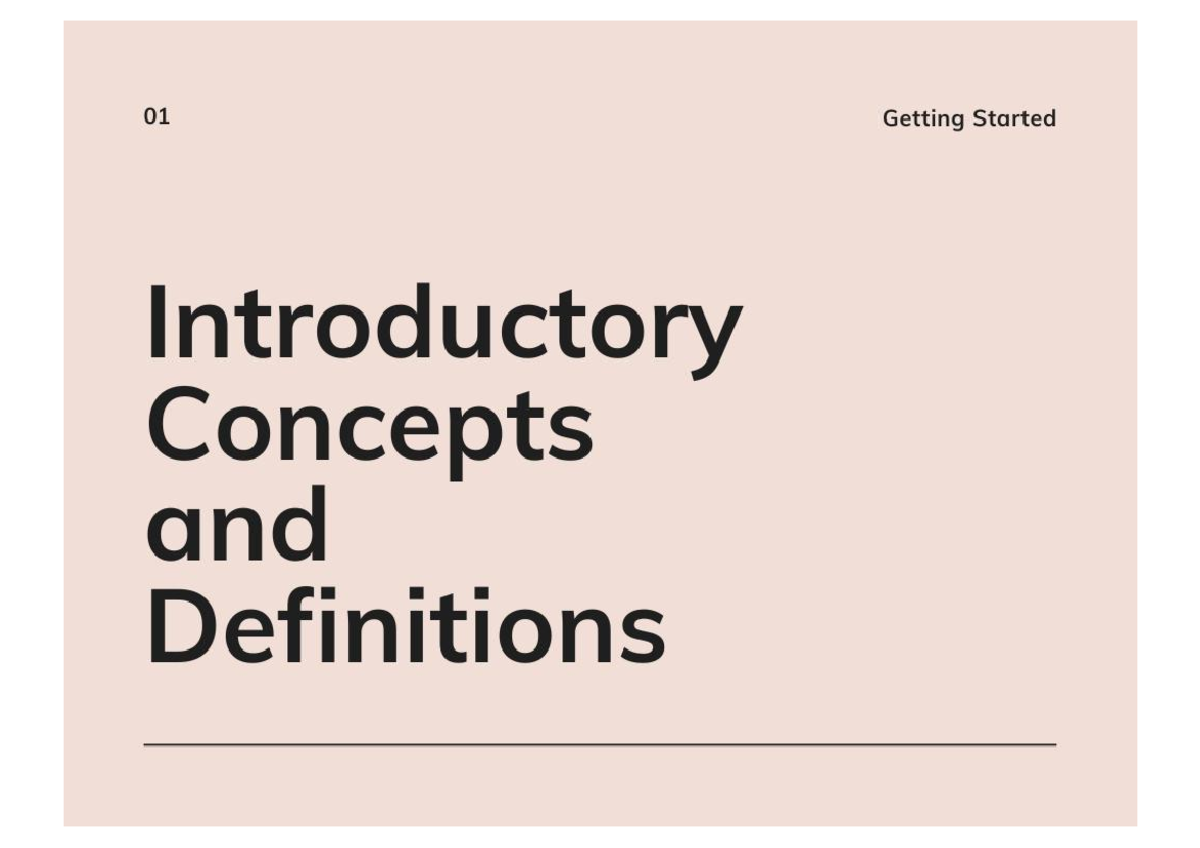 Introductory Concepts and Definitions - Basic Thermodynamics - Studocu