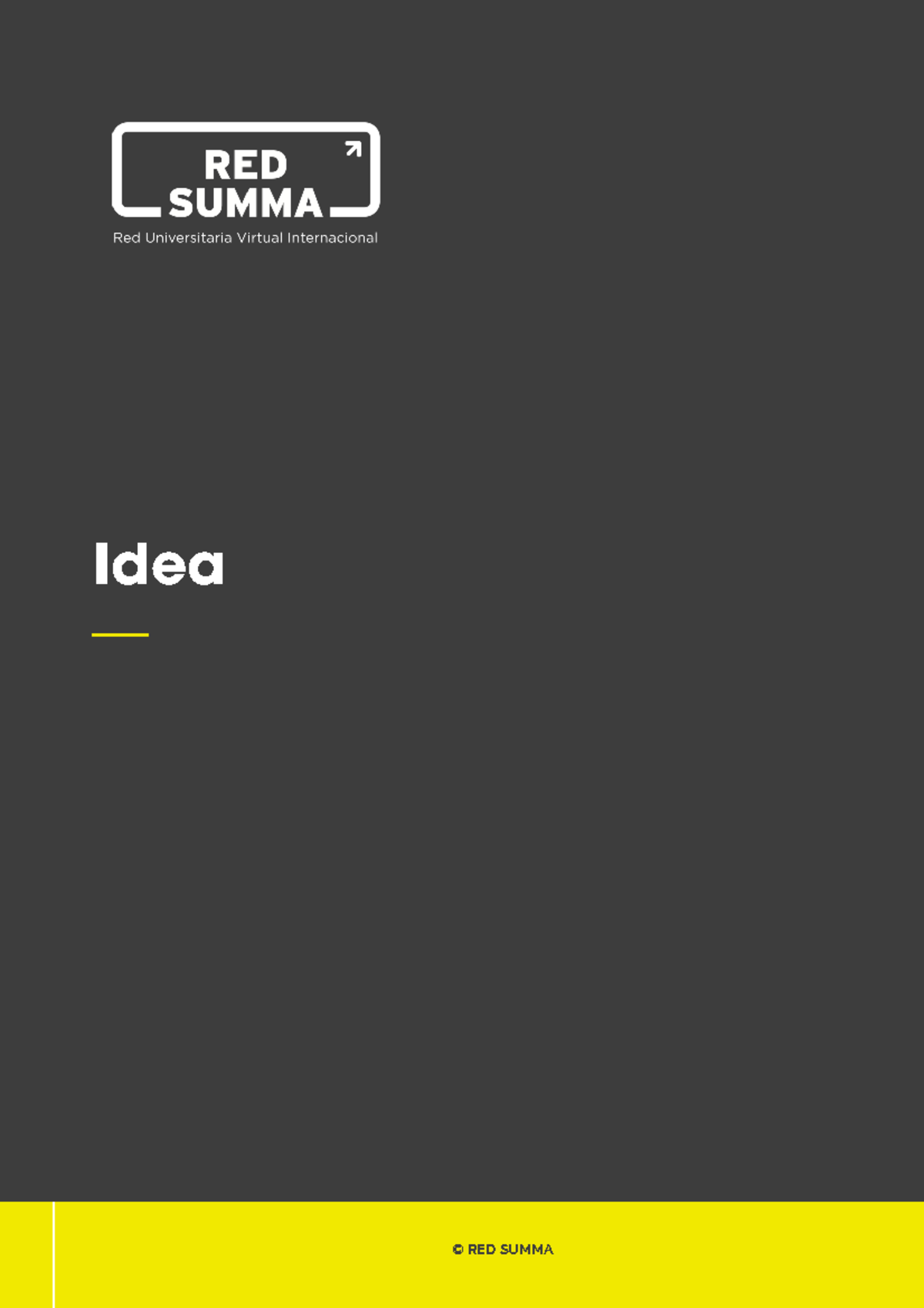 Clase 3-Design Thinking - 1 — © RED SUMMA 02 RED SUMMA® Nota Técnica ...