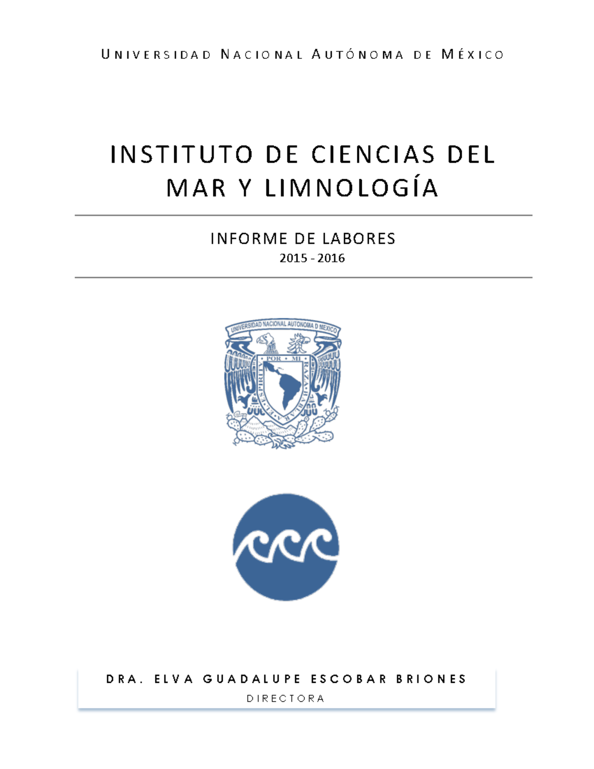 ICML-2015-2016 - Test - I N S T I T U TO D E C I E N C I A S D E L M A ...