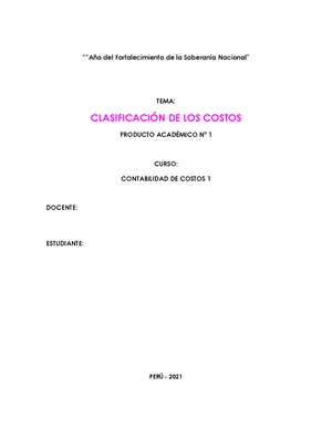Evaluación Final Contabilidad de Costos por Sectores Económicos RUTH Vilca - Evaluación Final ...