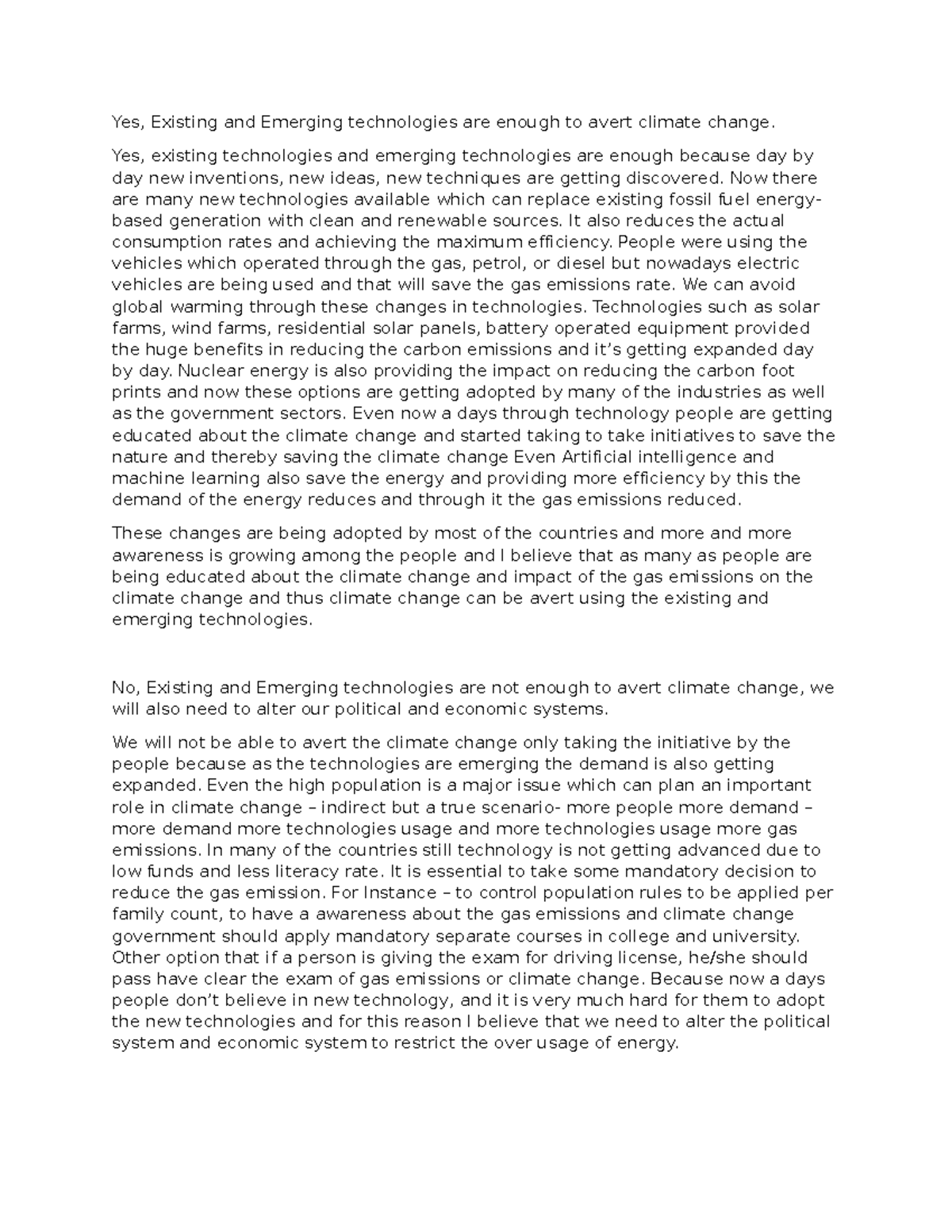 Assignment week 10 - Emerging technolgies - Yes, Existing and Emerging ...