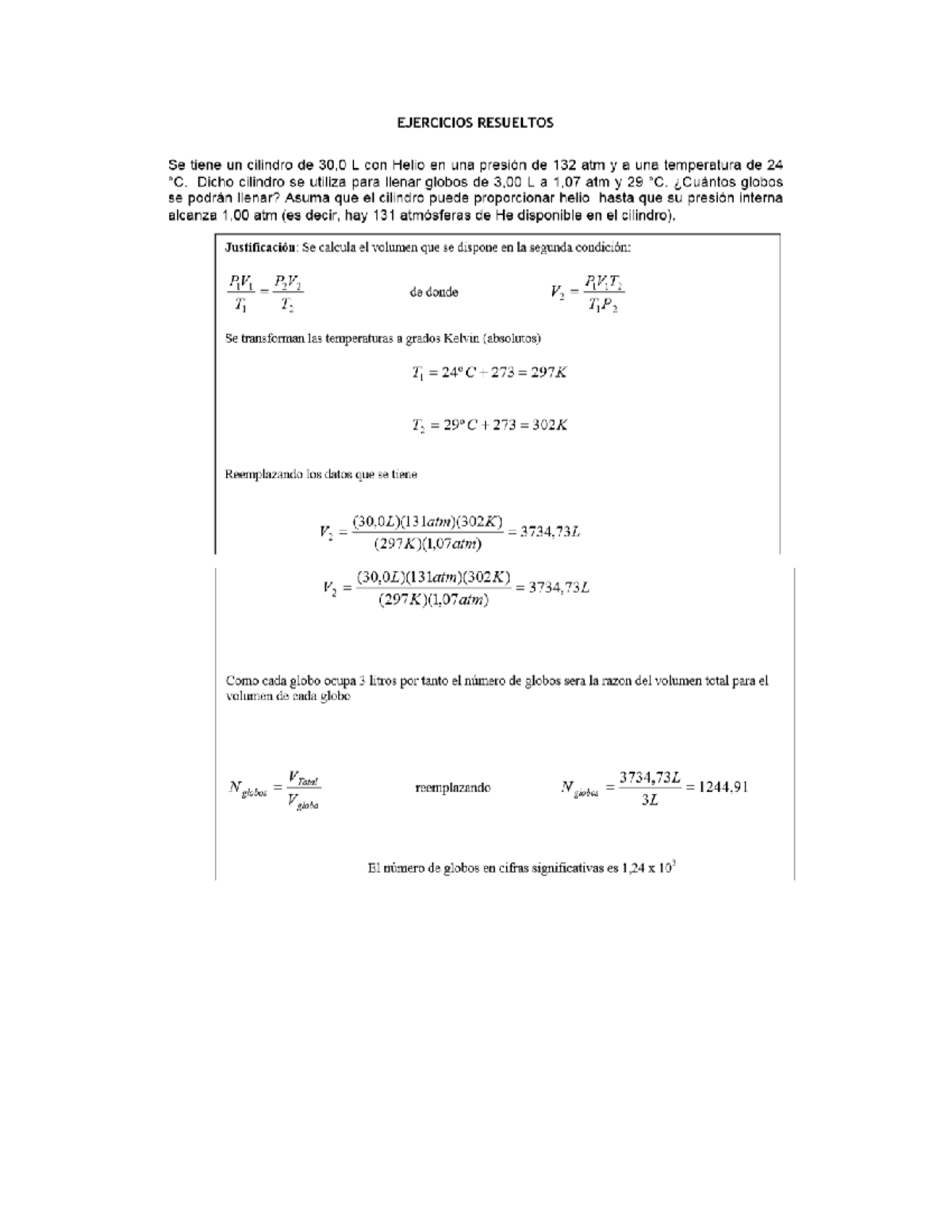 Ejercicios Gases Ideales - Warning: TT: undefined function: 32 Warning: TT: undefined function ...