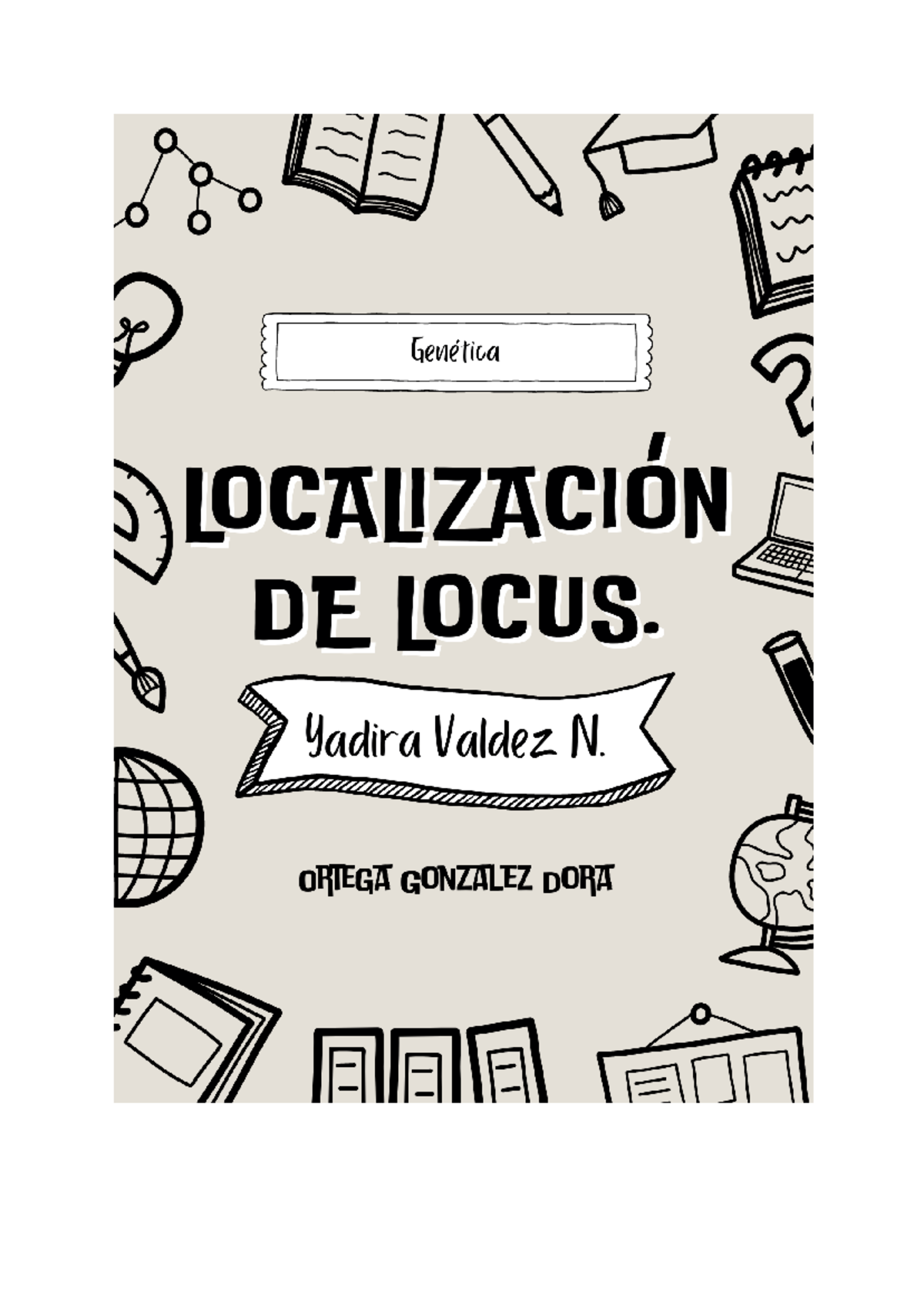 Genética locus - Genética - Studocu