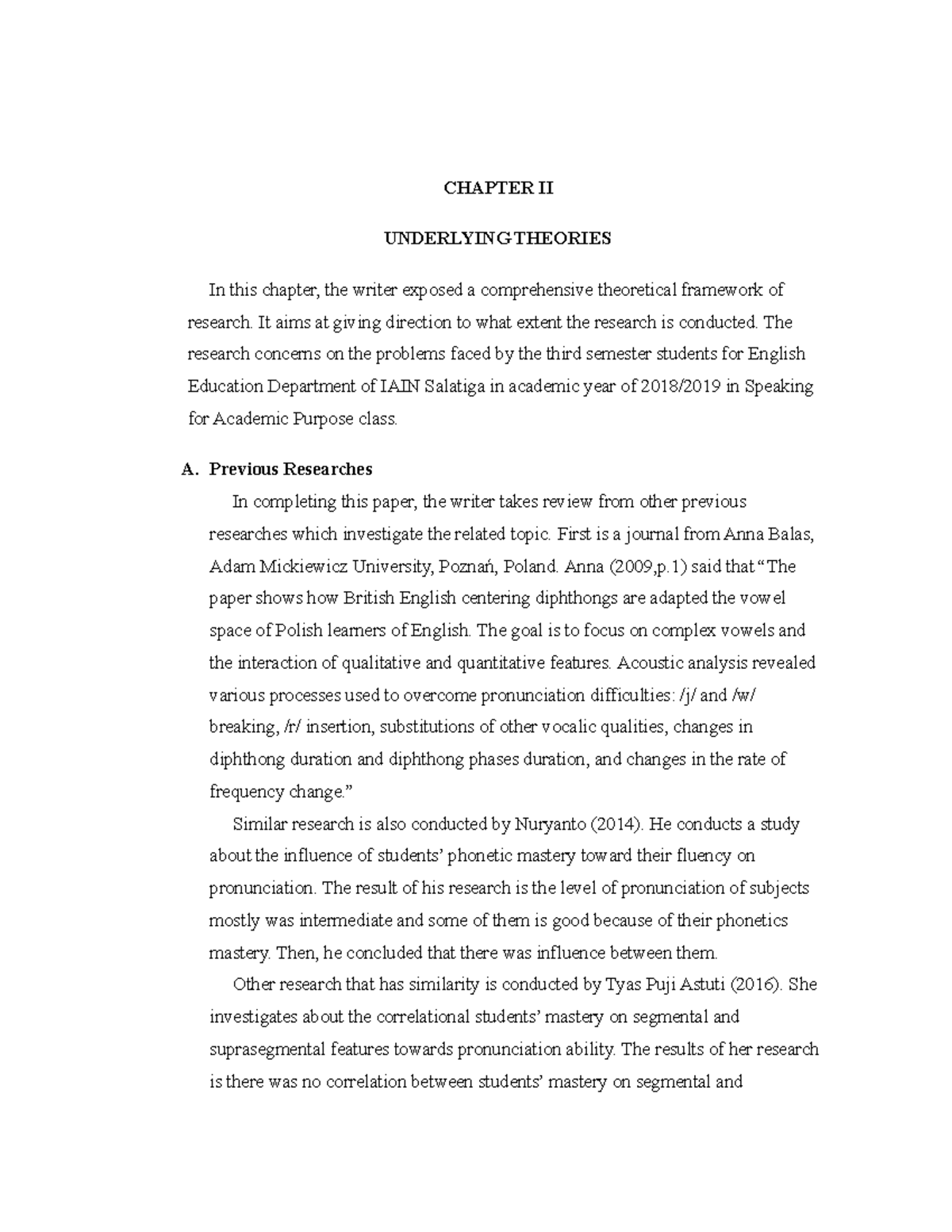 Chapter II REV - CHAPTER II UNDERLYING THEORIES In this chapter, the ...