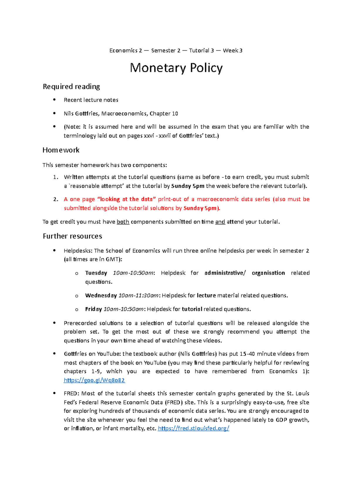 S2049877 econ2 group 20 s2 w3 - Economics 2 — Semester 2 — Tutorial 3 ...