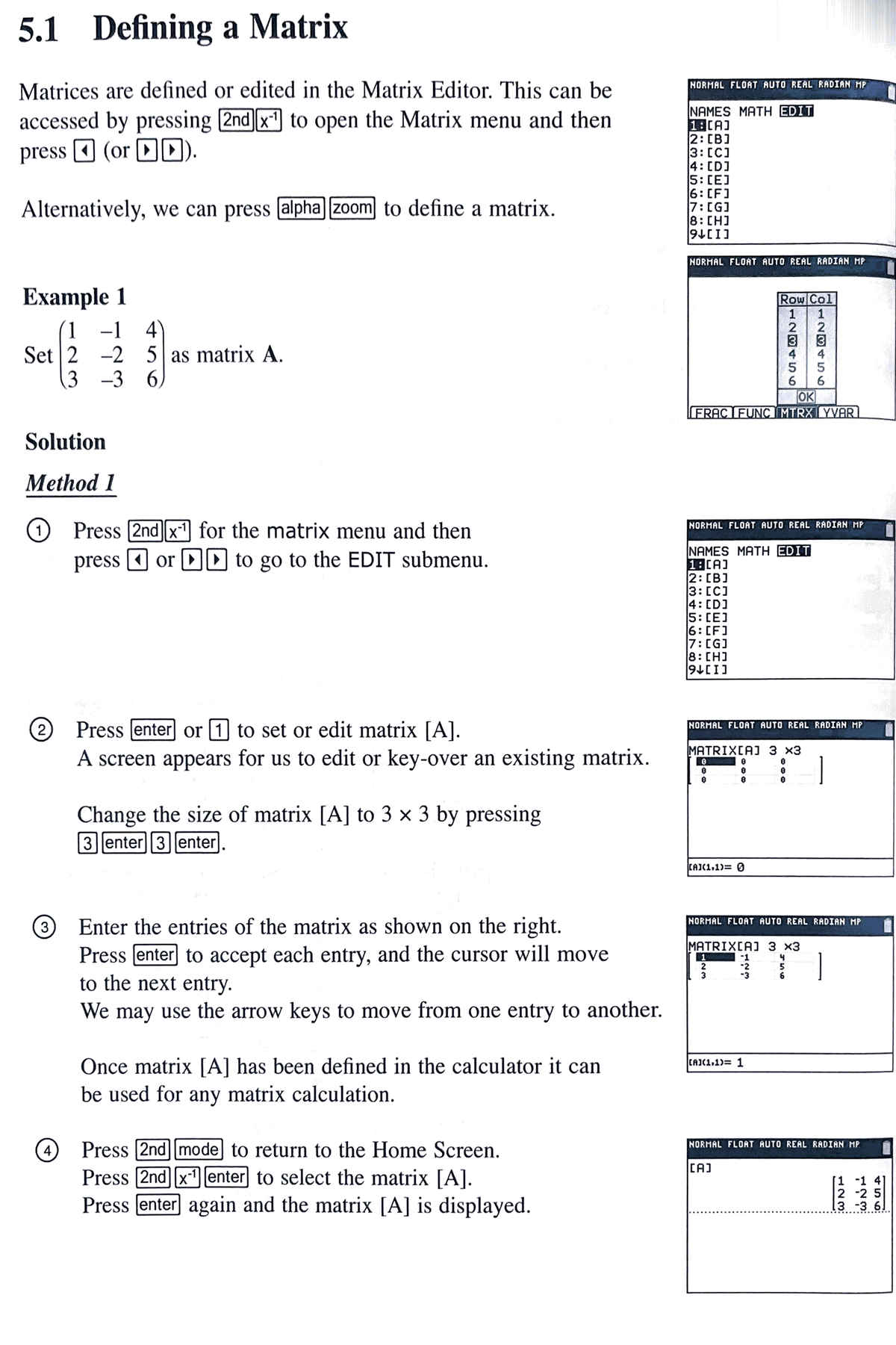 Matrix GC stuff - GC shortcuts for matrices - MH1200 - Studocu