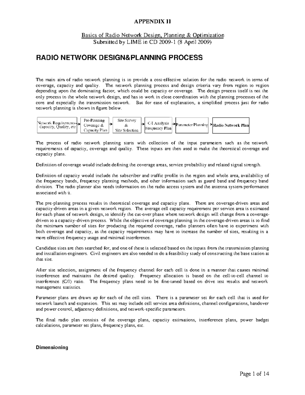 Basics of Radio Network Design, Planning & Optimization - Basics of ...