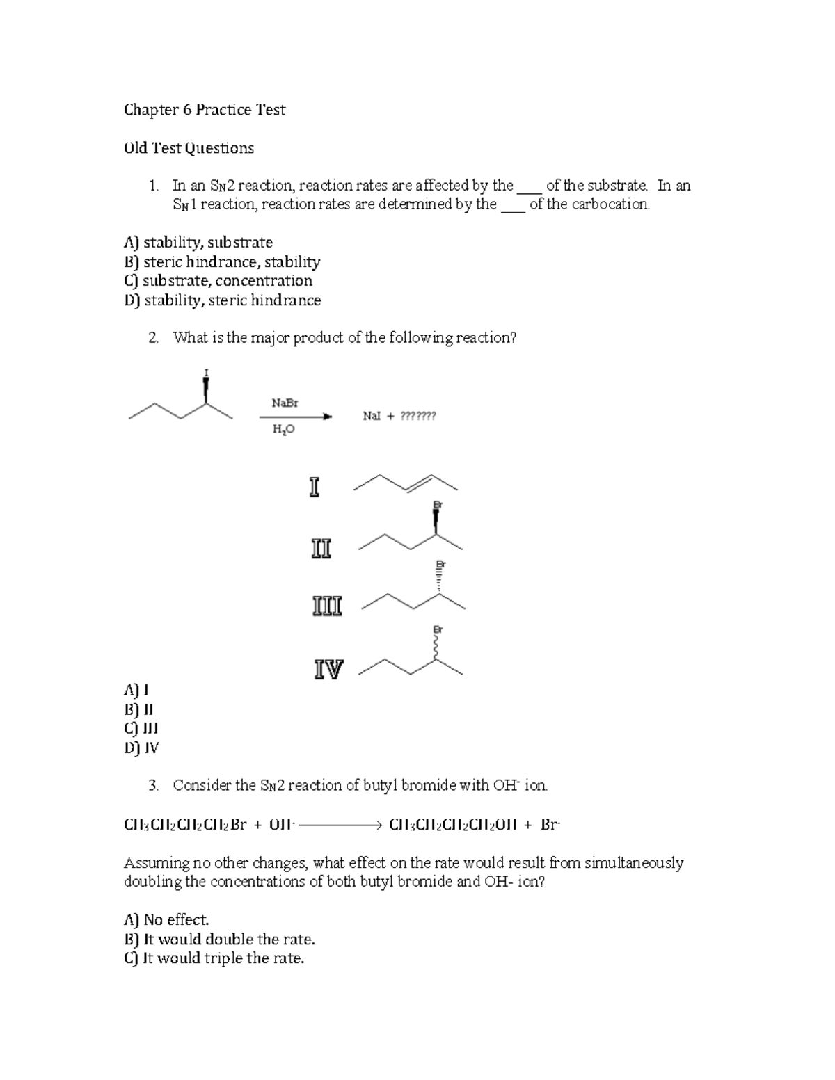 Ch6 - Moodle Practice Exam - Chapter 6 Practice Test Old Test Questions ...