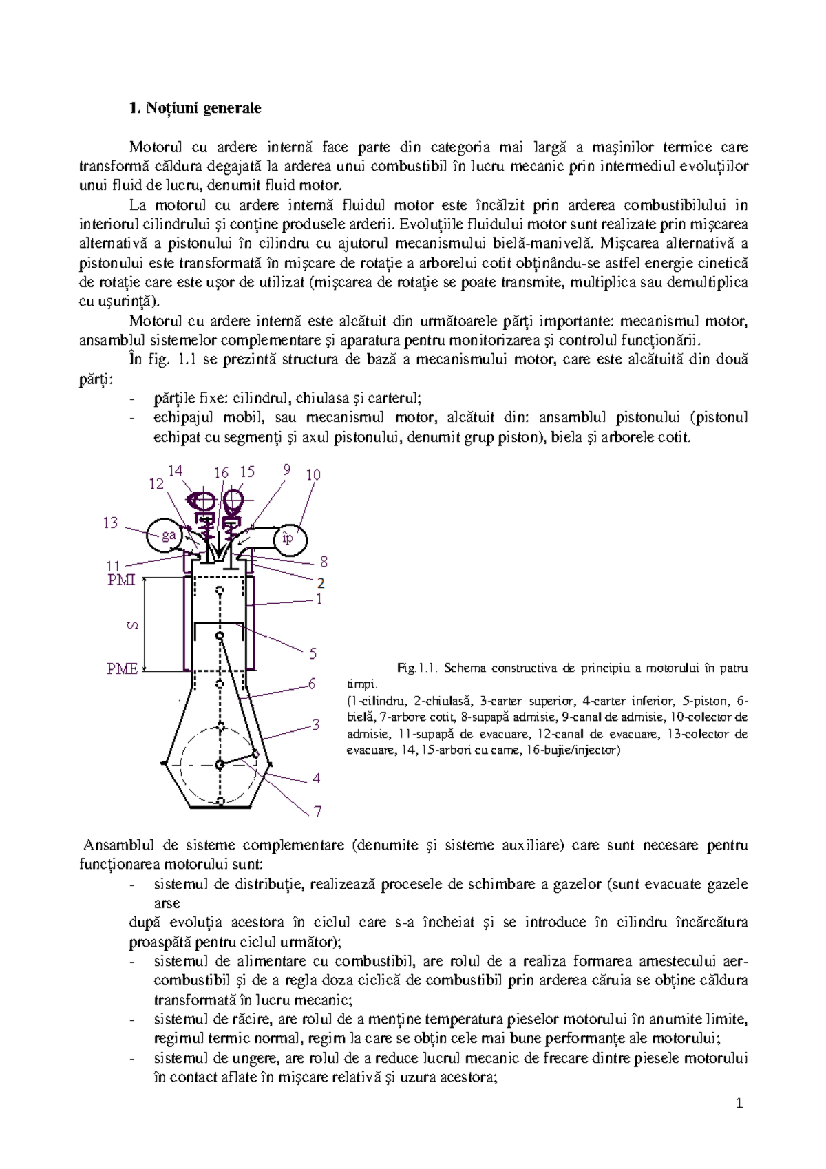 1-Introducere Principii-de-functionare-1 - 1.-NoŃiuni generale Motorul ...