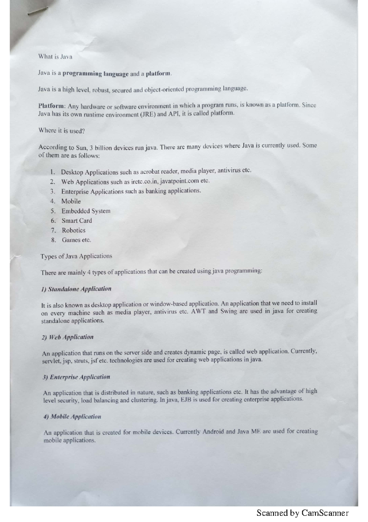 Learn OPP in Java - Information technology - Studocu