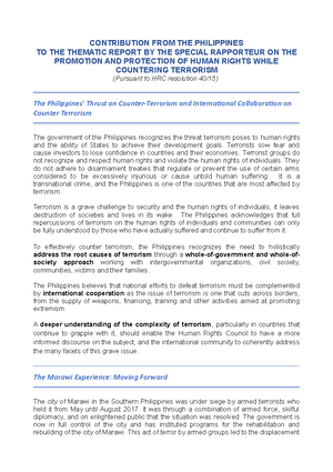 NSTP Reviewer - nstp - NSTP RA. 9418 - THE VOLUNTEER ACT OF 2007 This ...