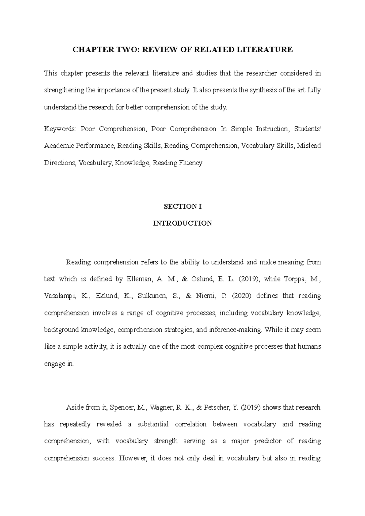 Chapter TWO ( Research) - CHAPTER TWO: REVIEW OF RELATED LITERATURE ...